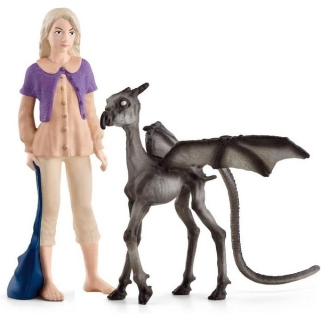 SCHLEICH LUNA LOVEGOOD & BABY THESTRAL 42636