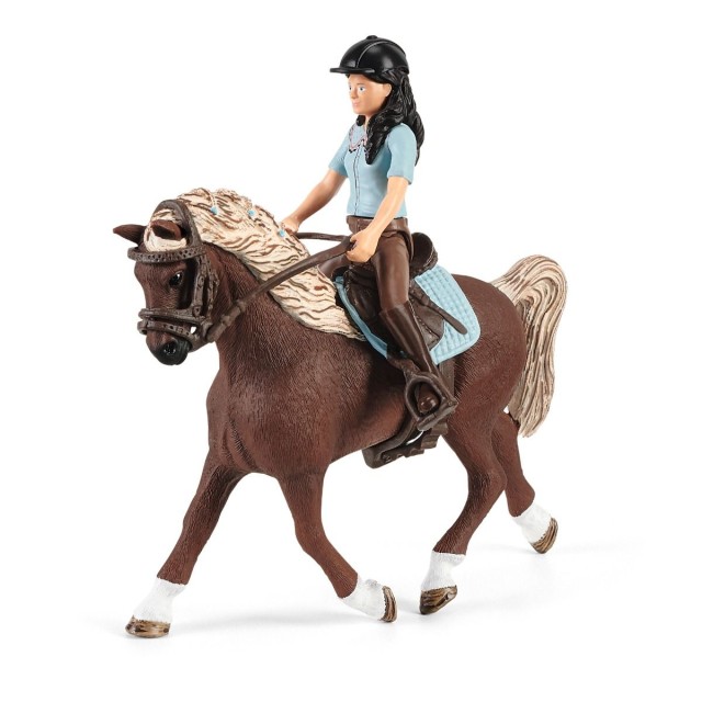 SCHLEICH MESTO ZA KUPANJE KONJA EMILY & LUNA 42438