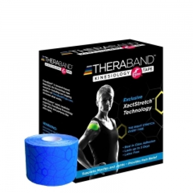 KINESIO TRAKA THERABAND PLAVA 5M