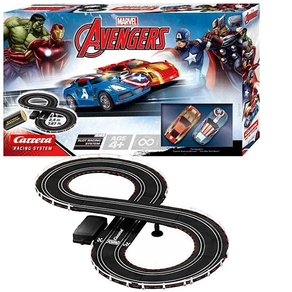 Trkačka staza Carrera Set Avengers Carrera Revell RVC62192