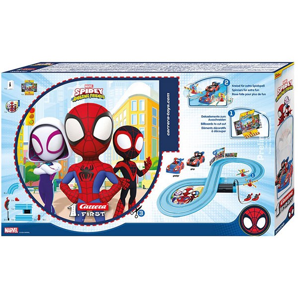 Trkačka staza Carrera Set Its Spidey Time Revell RVC63049