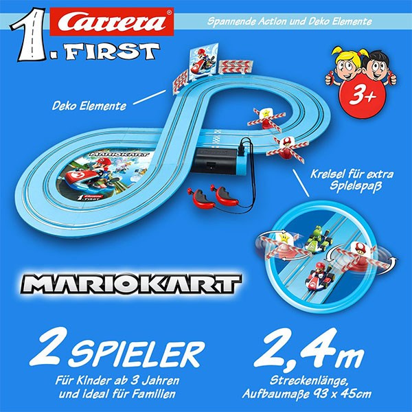 Trkačka staza Carrera Set Super Mario VS Yoshi Carrera Revell RVC63026