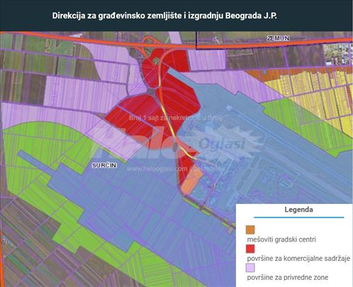 Zemljiste aerodrom 2.2 ha