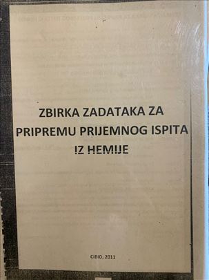 Hemija za prijemni na Medicinskom fakultetu