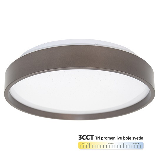 M205540-BR BRAON 15W fi260mm LED SMD CCT 3000~6500K plafonjera Mitea Lighting