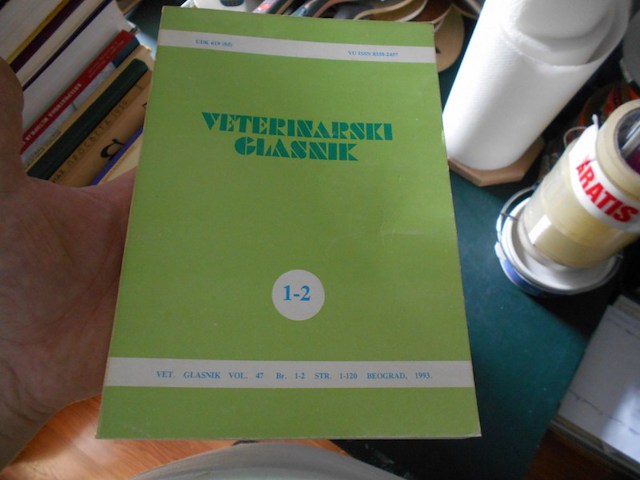 veterinarski glasnik 1-2 1993