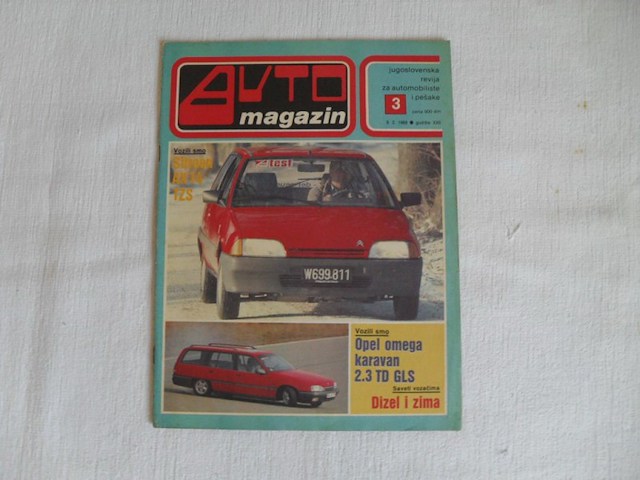 Auto magazin 3/88