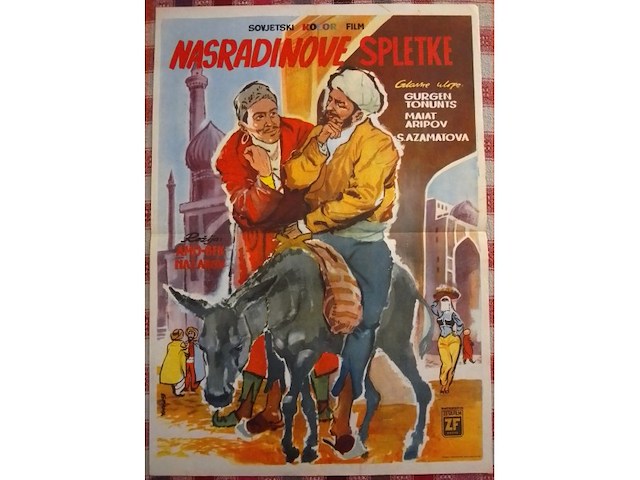 plakat NASRADINOVE SPLETKE