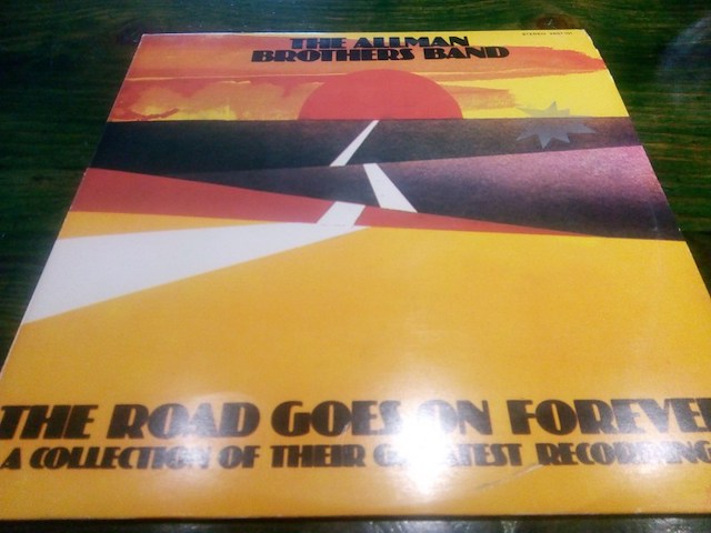 ALMAN BROTHERS BAND - ROAD GOES ON FOREVER 2LP