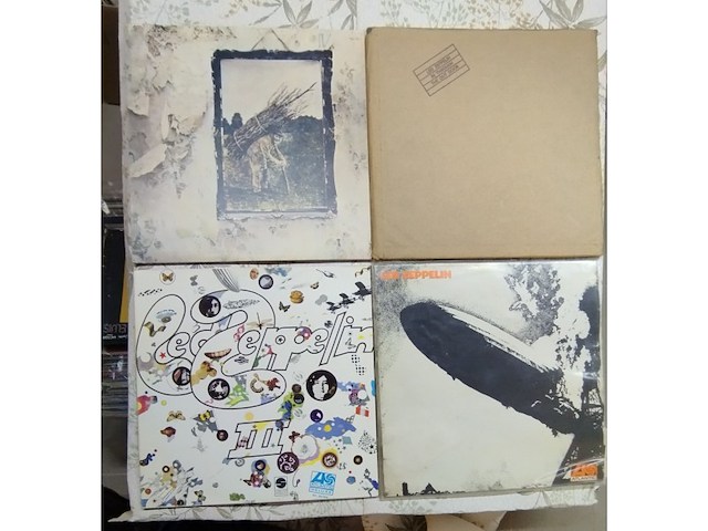 LED ZEPPELIN 4 X LP NM