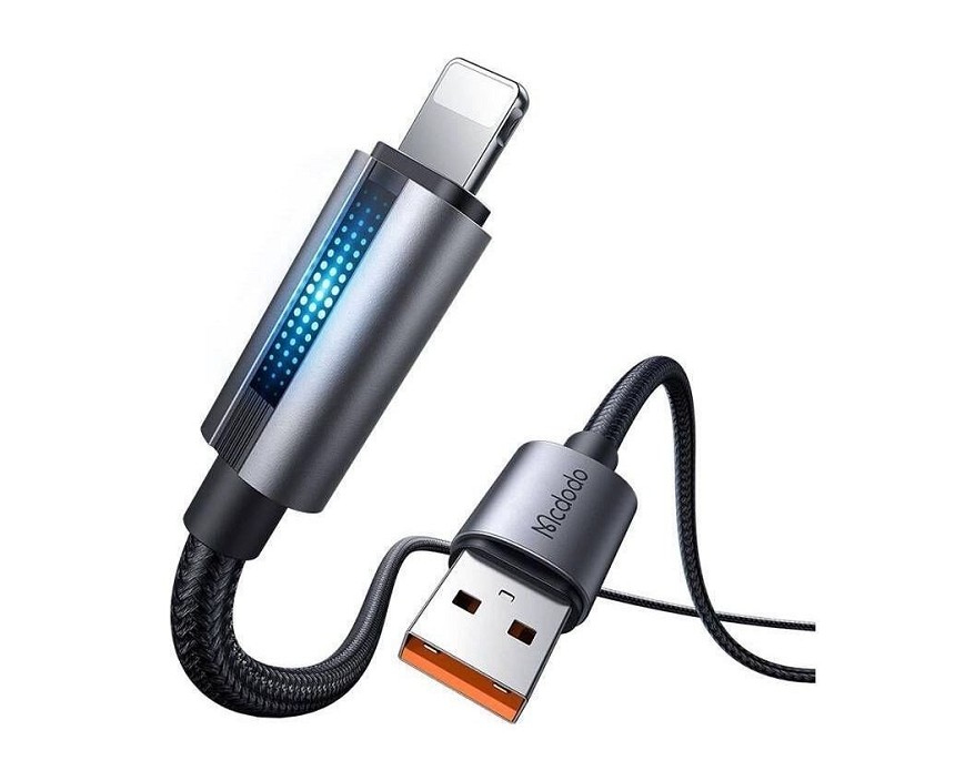 MCDODO CA-5660 KABL 3A, USB-A na LIGHTNING, DUŽINA 1,2m SA SVETLOM