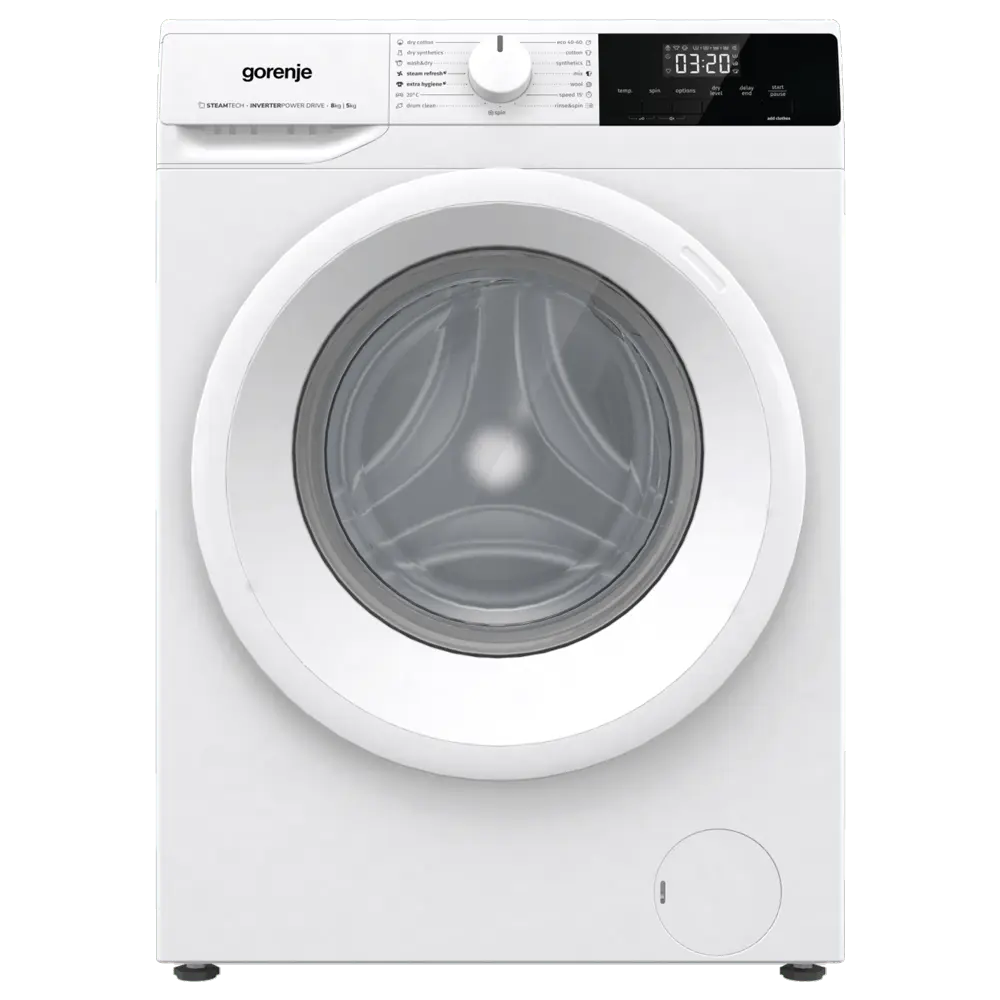 GORENJE Mašina za pranje i sušenje veša W3D2A854ADS, 8/5 kg, 1400 rpm, Bela