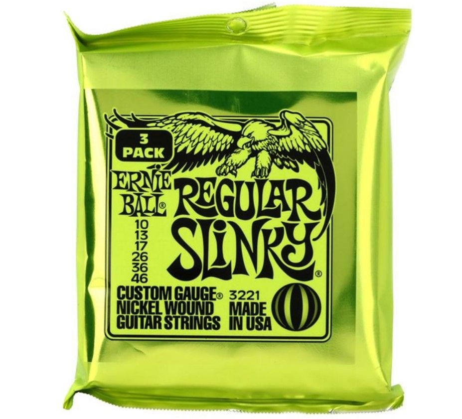 Ernie Ball 3221 Regular Slinky 3 Pack