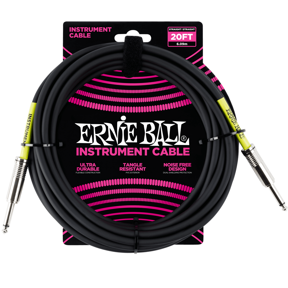 Ernie Ball 6046 20´ Straight / Straight kabl