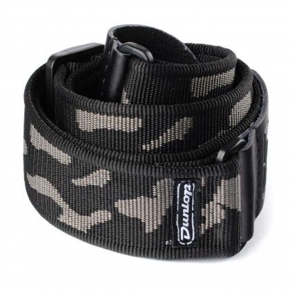 DUNLOP D38-10GY CAMMO GREY STRAP