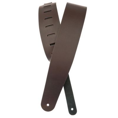 Dunlop Basic 2.5'' Lthr Strap Brwn