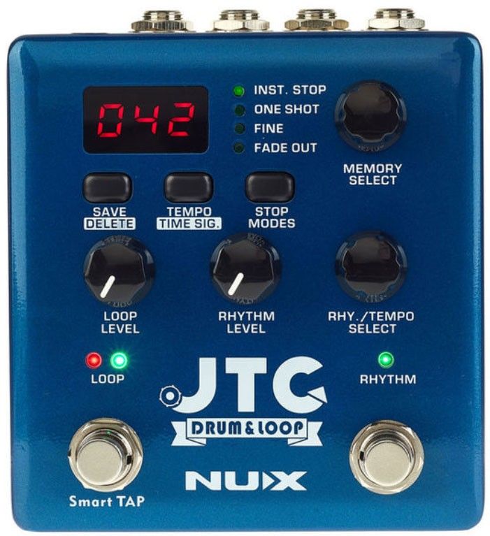 Nux JTC Drum & Loop PRO (NDL-5) looper pedala