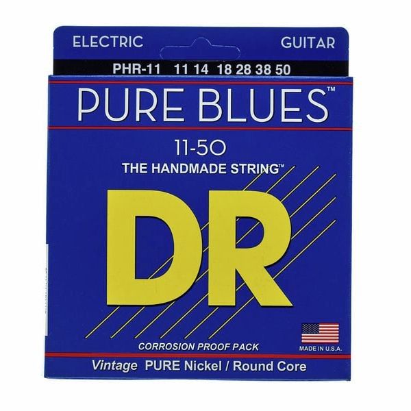 DR Strings PURE BLUES PHR-11