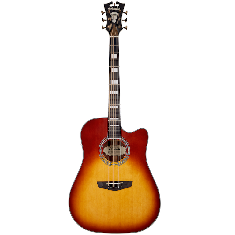 D'Angelico Premier Bowery Iced Tea Burst