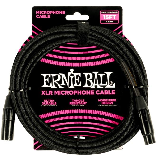 Ernie Ball P06391 15' XLR Mikrofonski kabl