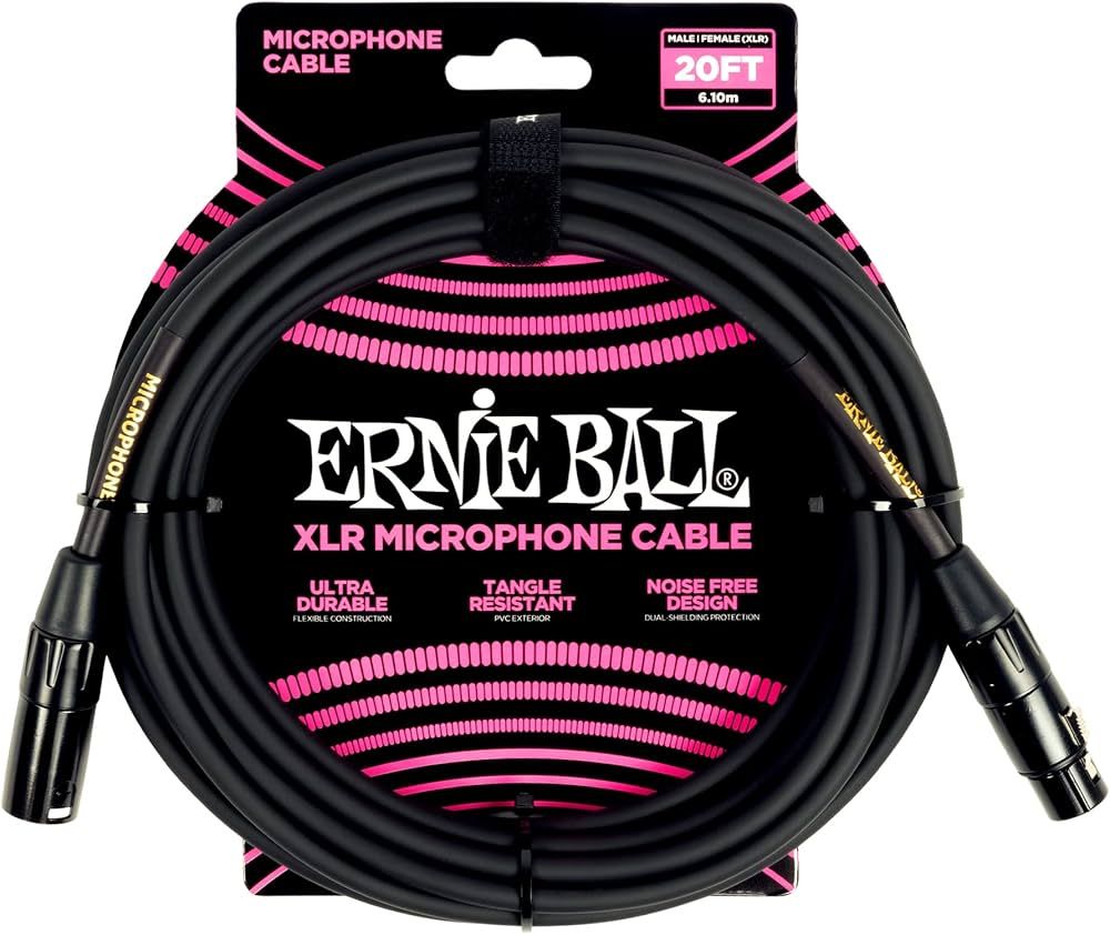 Ernie Ball P06388 20' XLR Mikrofonski kabl