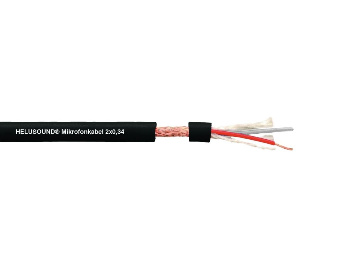 Helukabel DMX 2x0,34 bk