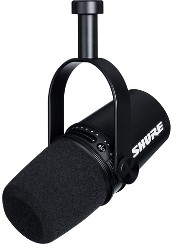 Shure MV7-K Podcast Mikrofon (XLR/USB)