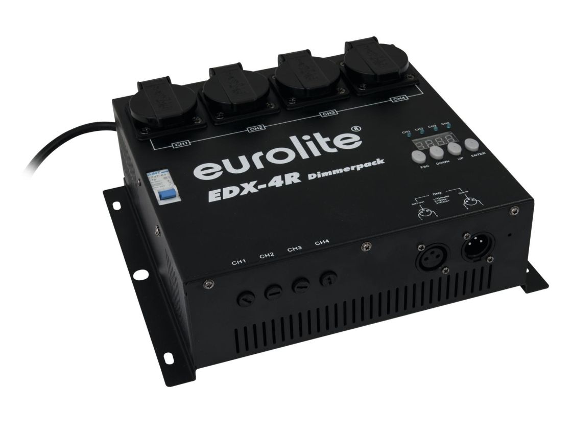 EUROLITE EDX-4R DMX RDM Dimmer pack