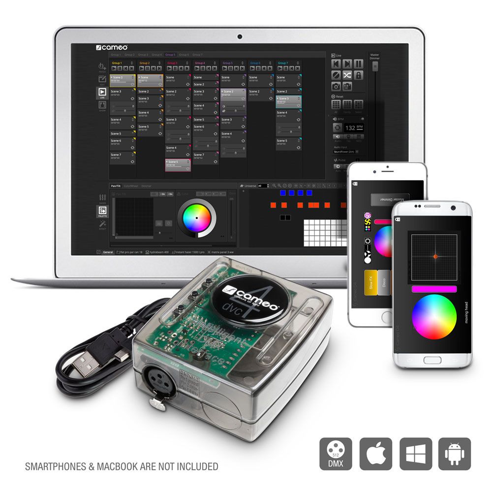 Cameo DVC 4 512-Channel DMX Interface and Control