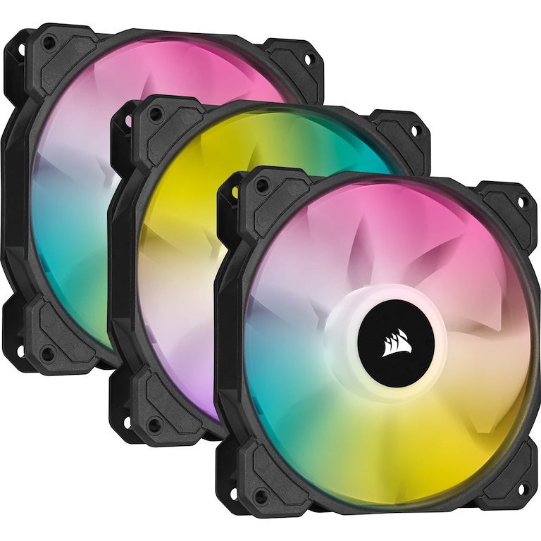 Corsair SP120 (CO-9050109-WW) RGB ELITE ventilato 120mm crni