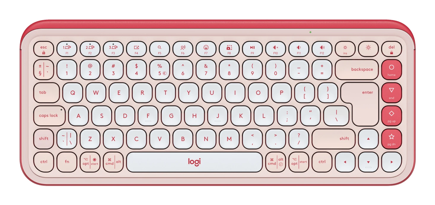 Logitech Pop Icon Keys (920-013073) roze bežična tastatura