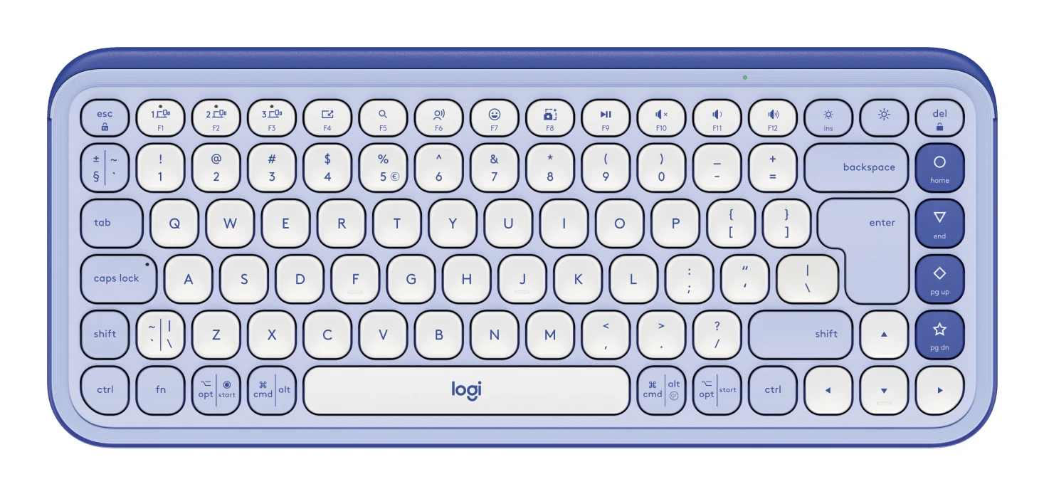 Logitech Pop Icon Keys (920-013074) lila bežična tastatura