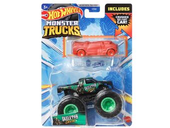 HotWheels Die Cast Monster Trucks 1:64 zelena