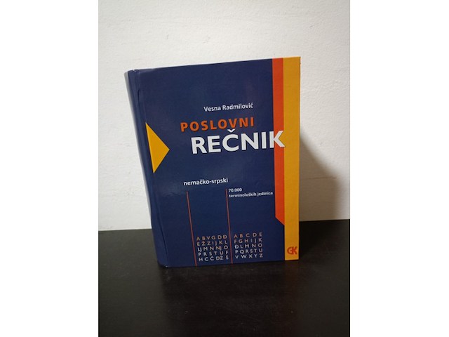 Poslovni rečnik nemačko - srpski  Vesna Radmilović