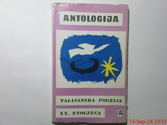 ANTOLOGIJA TALIJANSKA POEZIJA XX STOLJECA