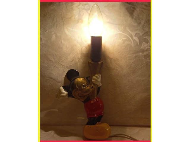 WALT DISNEY Miki Maus jako stara lampa ✿✿✿