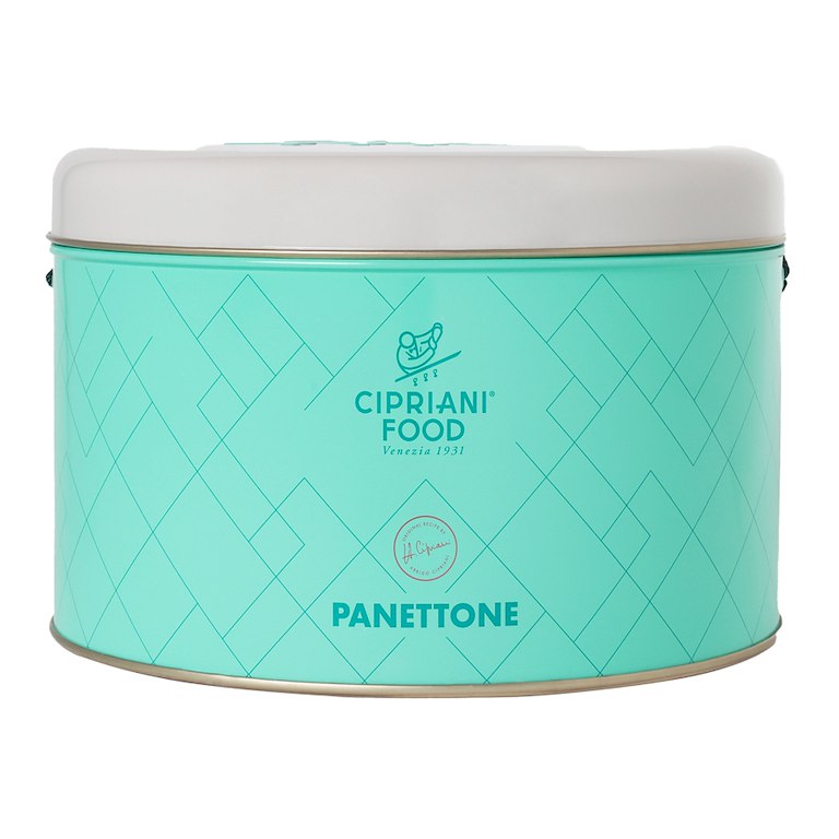 Cipriani Panettone in metal tin