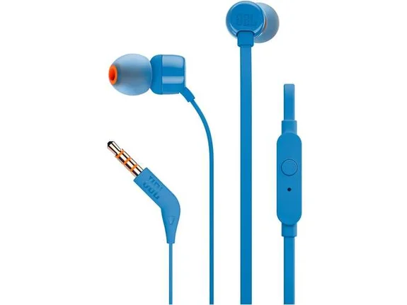 JBL Žičane slušalice JBLT110BLU