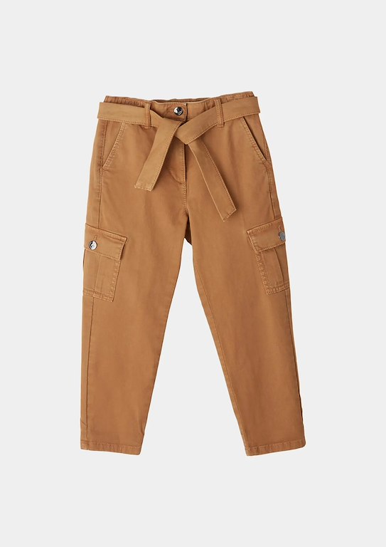 s.Oliver Cargo Pantalone za dečake, Regular, Oker