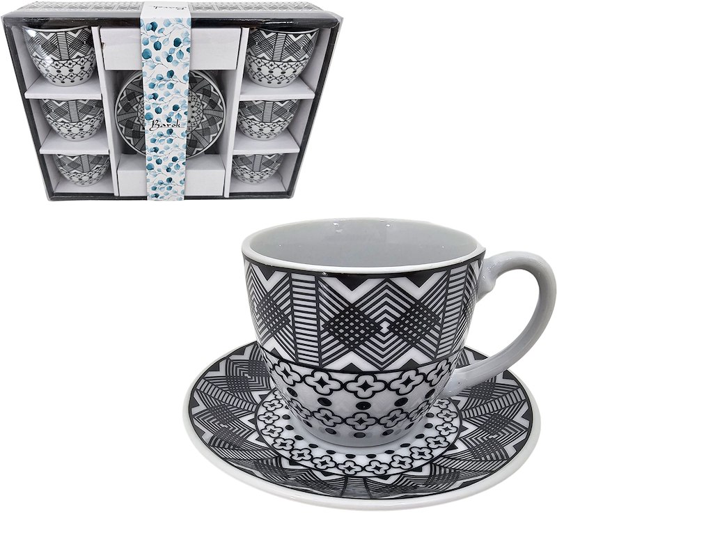 SET ŠOLJA ZA KAFU PORCELAN 160cc 6/1