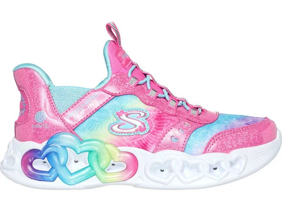 Skechers Dečije patike Infinite Heart Lights 303755L-PKMT