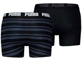 Puma Muški donji veš Everyday Heritage Stripe Boxer 2P 701226393-200