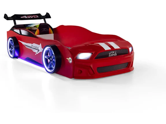 Onlinenameštaj Auto krevet Mustang lighted sport fm