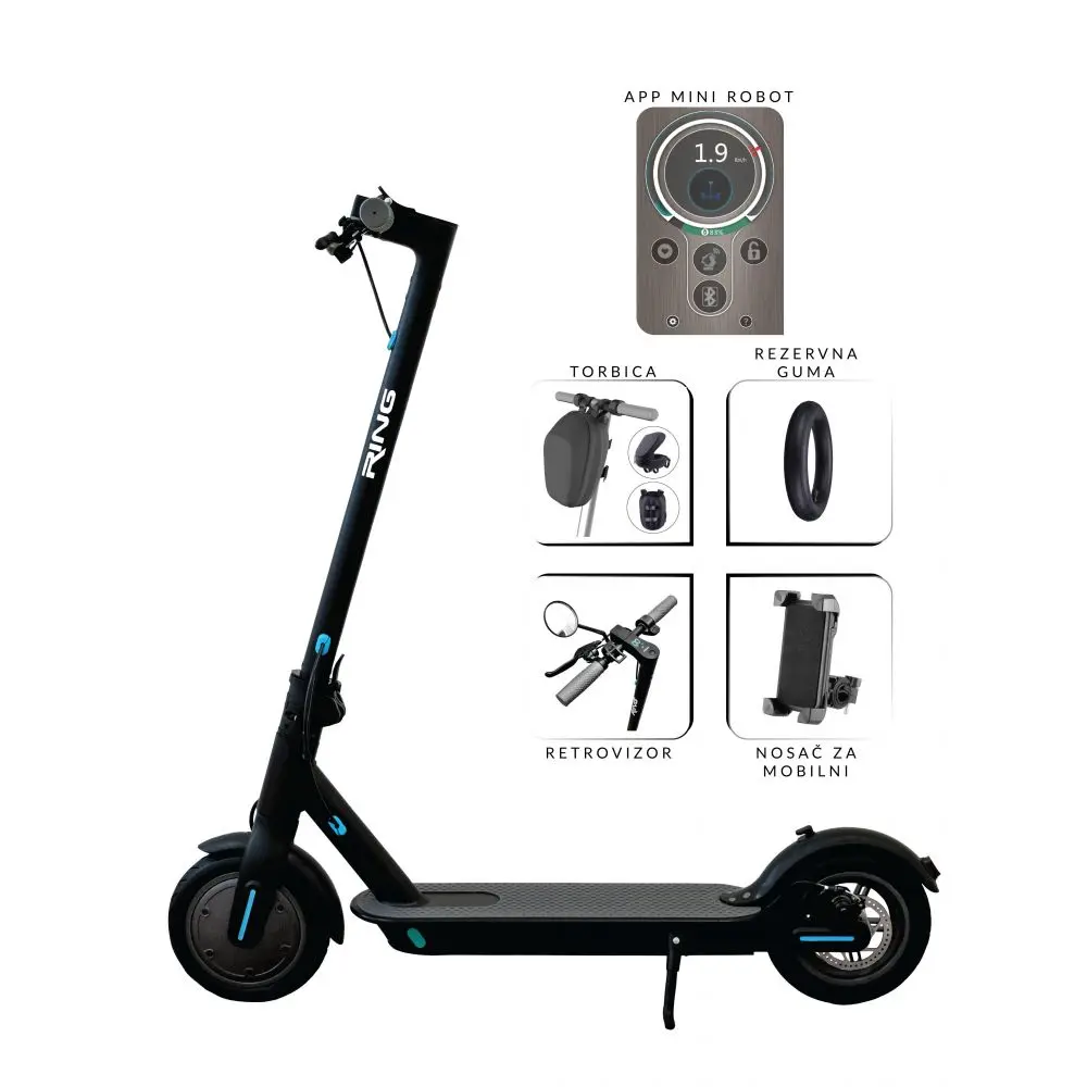 RING RX 1 Crni set +dodatna oprema