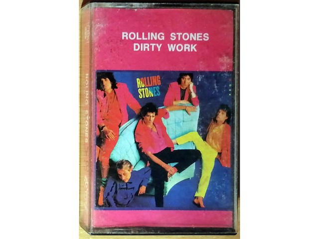 MC*: ROLLING STONES - Dirty Work (1986) NM, odlična