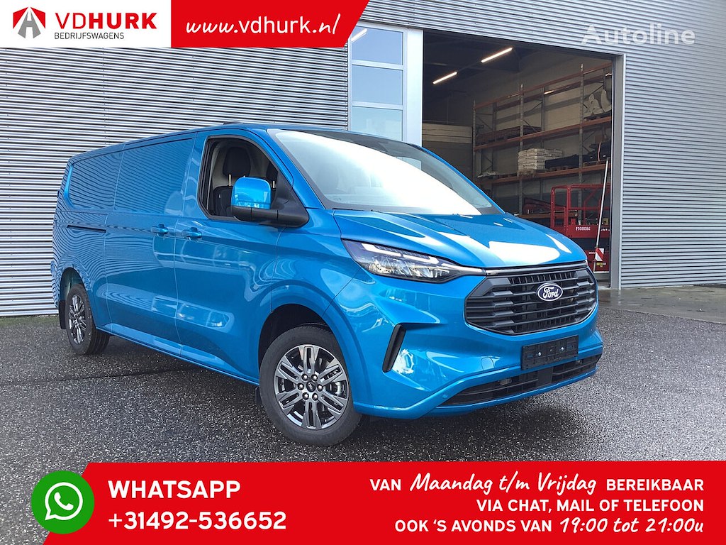 Ford Transit Custom 170 pk Aut. L2 Limited/ afn. Trekhaak/ 5 JAAR/ 20 minibus furgon