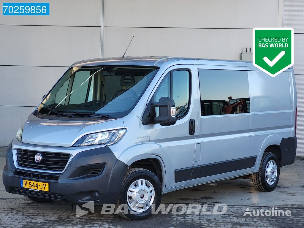 FIAT Ducato 130pk L2H1 Dubbel Cabine Euro6 Navi Camera Trekhaak Doka laki furgon