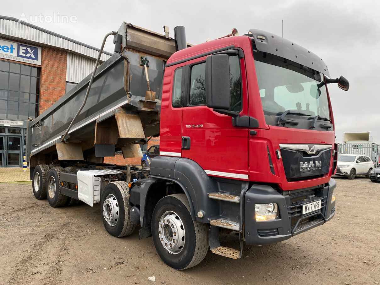 MAN TGS 35.420 *EURO 6* 8X4 STEEL TIPPER 2017 - MV17 VFS kiper