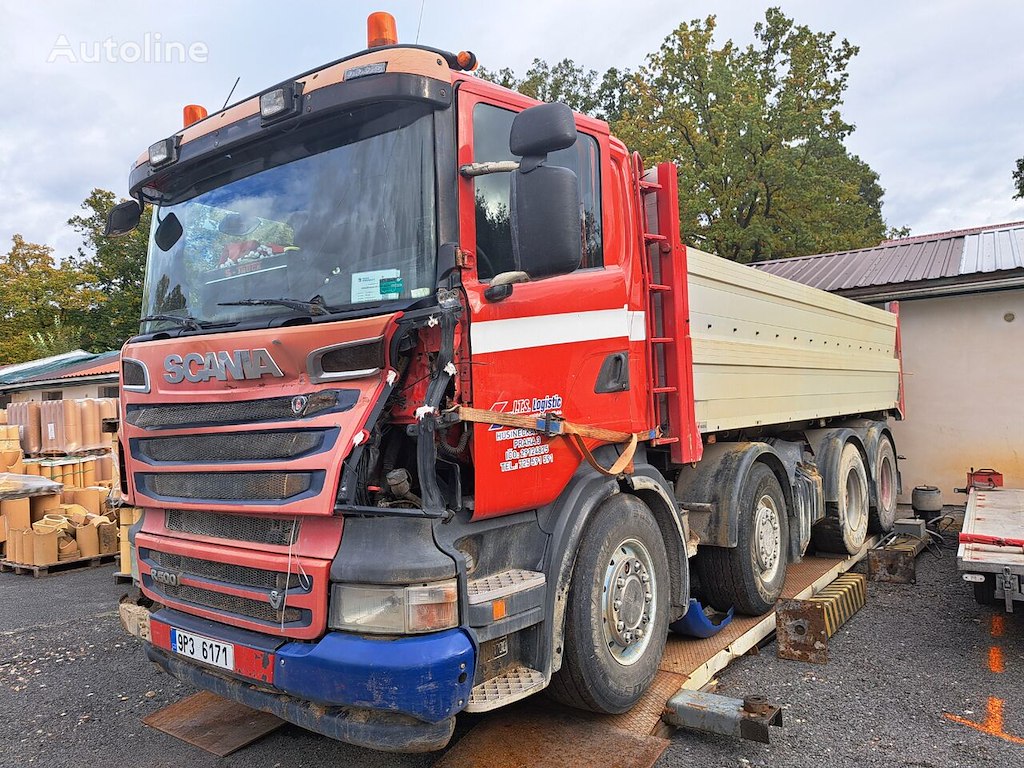 Prodaje se Scania R 500 8X4 kiper na aukciji