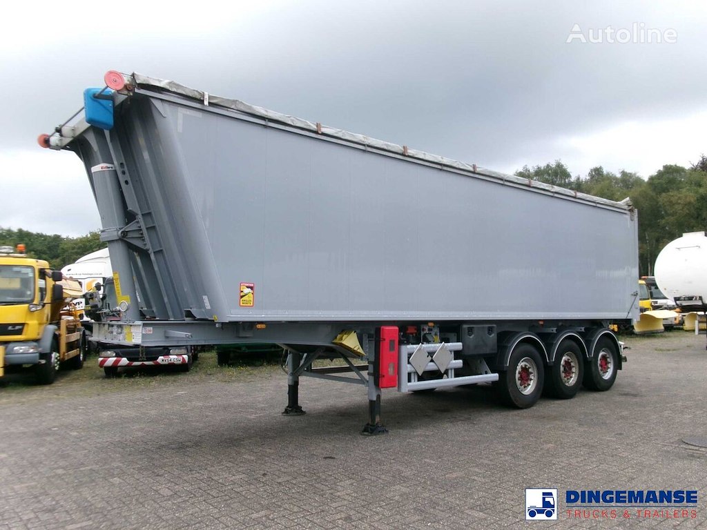 Stas Tipper trailer alu 49 m3 + tarpaulin + ADR kiper